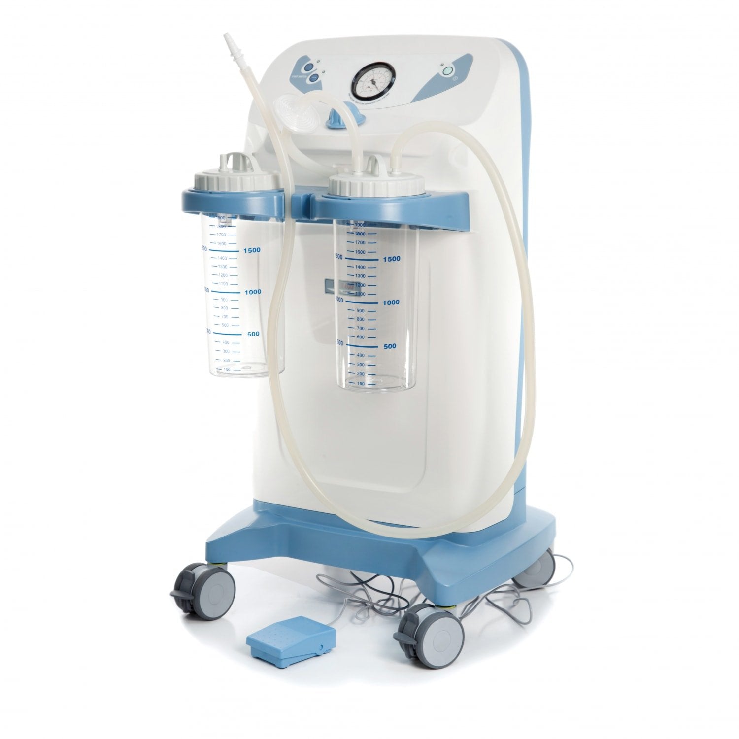 Kataspir Pro 2 Litre Suction Containers | with Foot Pedal | Secretion Aspirators – EconoMed