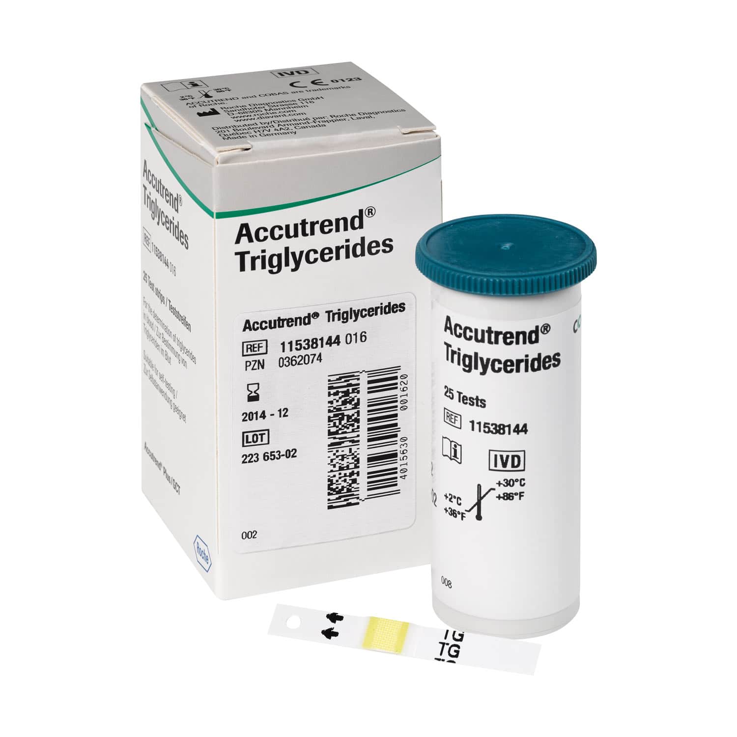Accutrend Test Strips for Triglyceride | Test Strips & Control Solutions