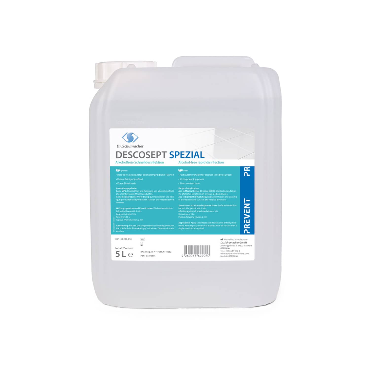 Descosept Spezial 5 l | Surface Disinfectants – EconoMed