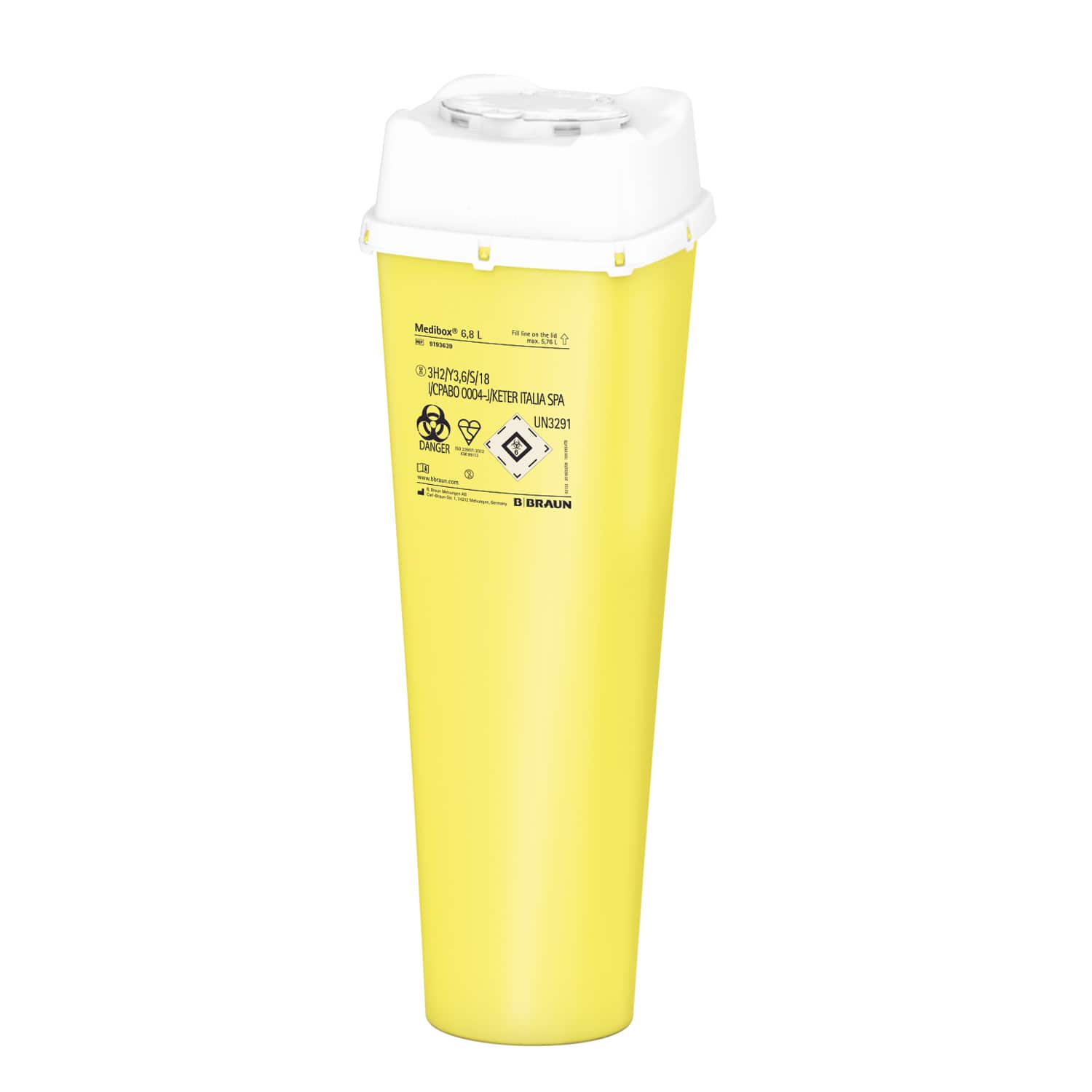 Medibox Sharps Container 6.8 L | Sharps Bins – EconoMed