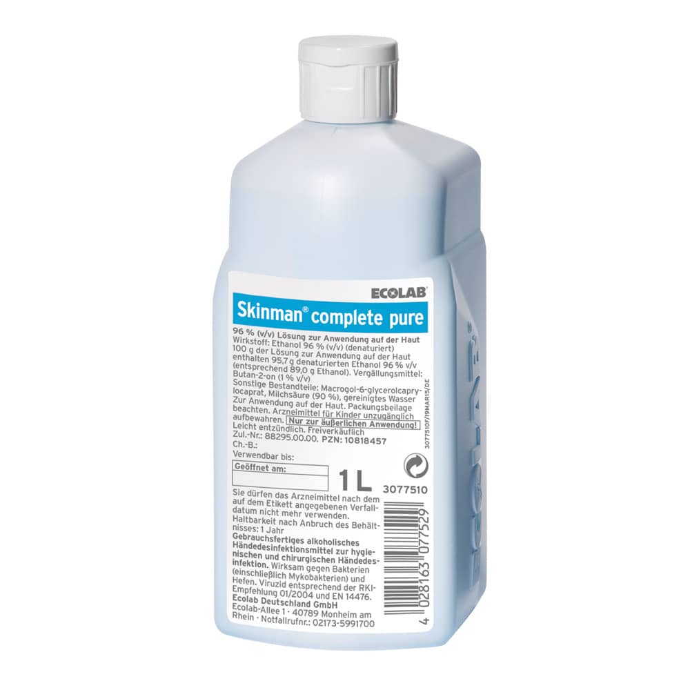 Skinman Complete pure 1 Litre | Hand Sanitiser – EconoMed