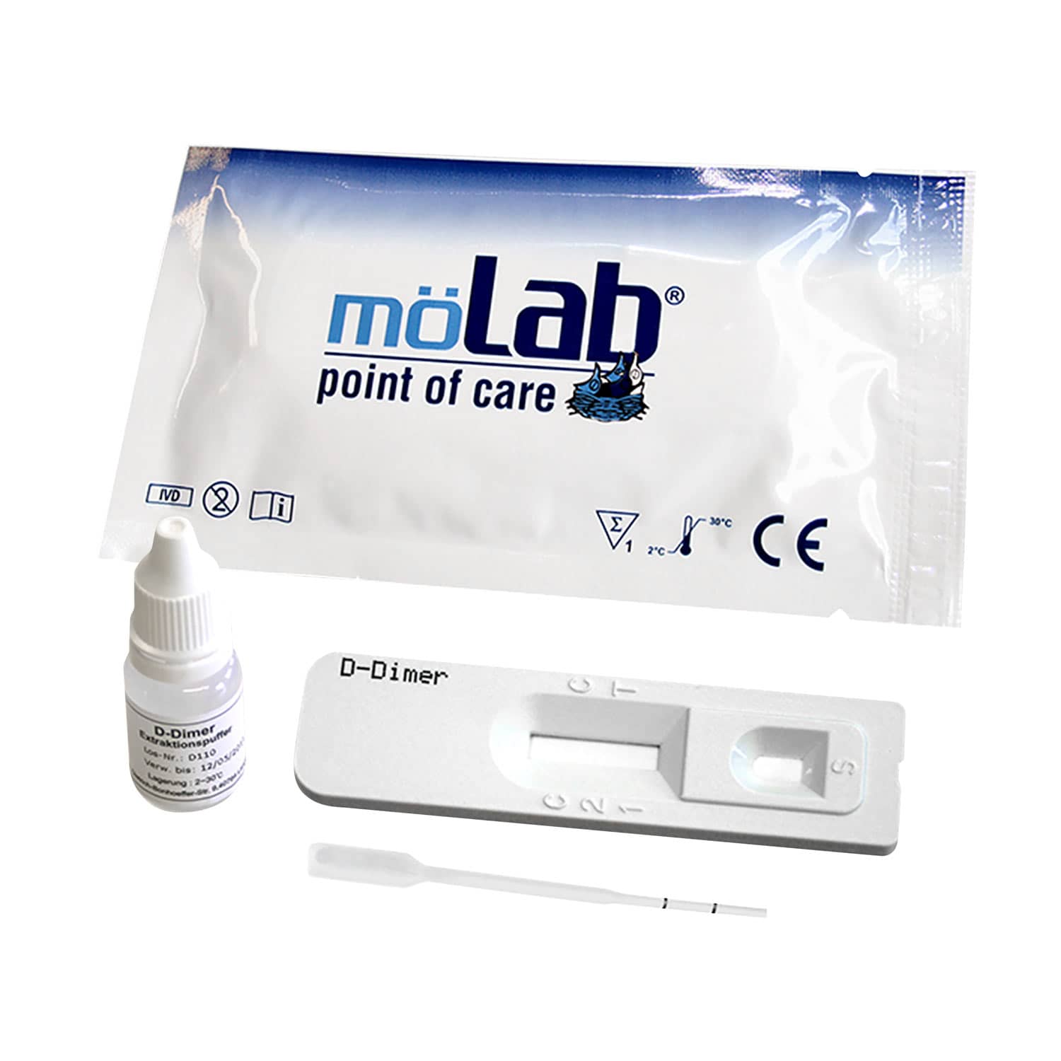mo-quick D-Dimer Test | Point-of-Care Testing Devices – EconoMed