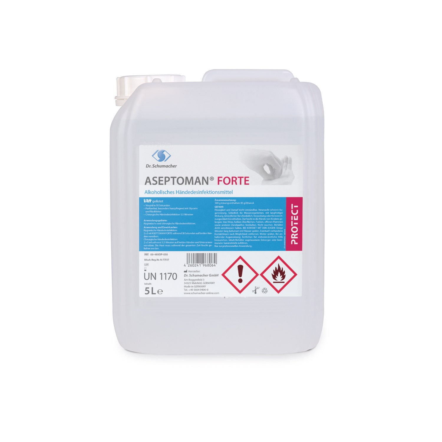 Aseptoman Forte 5 Litres | Hand Sanitiser – EconoMed
