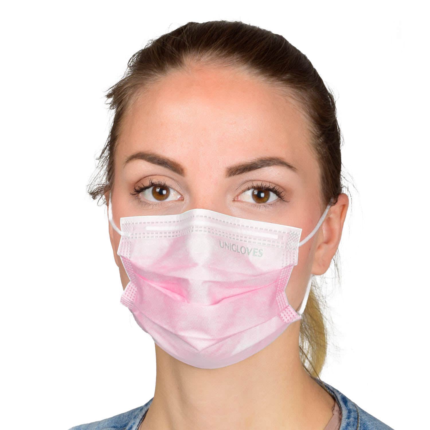 UNIGLOVES Surgical Mask small bright pink variants | Surgical Masks ...