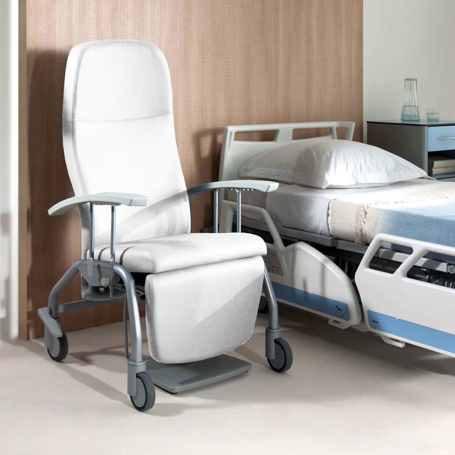 MAURO Ergo Line Recliner and Nursing Chair white | Recliners ...