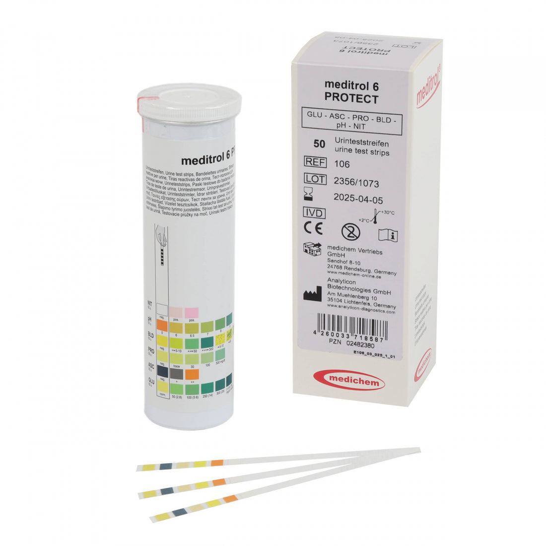 meditrol(r) 6 Urine Test Strips | Urine Test Strips – EconoMed