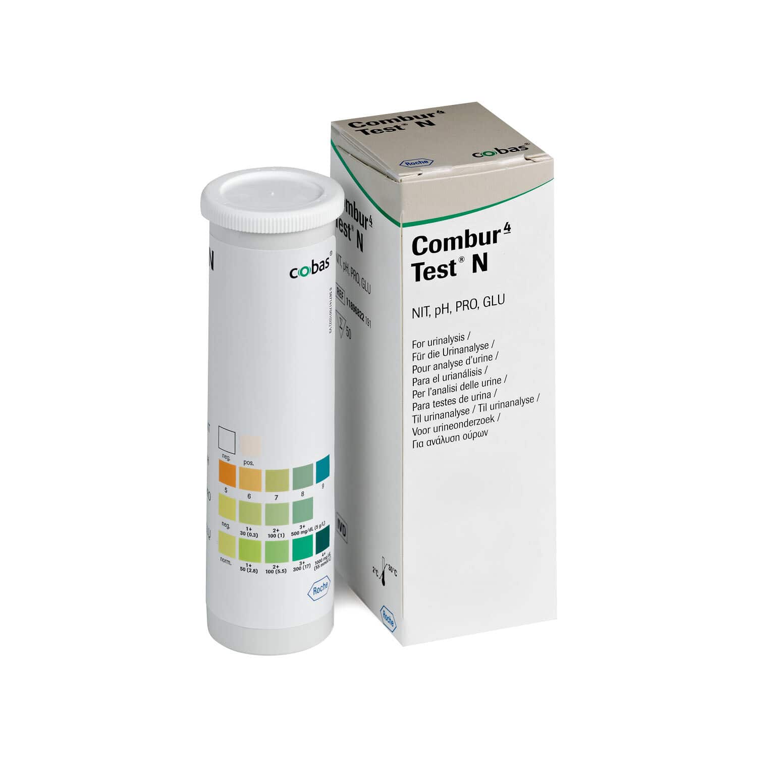 Combur 4 Test N, 50 PCS | Urine Test Strips – EconoMed