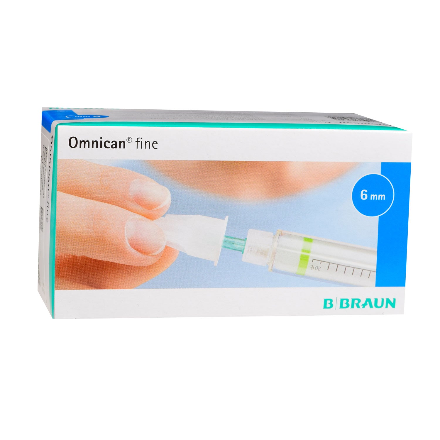 Omnican(r) fine insulin needles 31G, 0,25 x 6 mm (blue) | Single-Use ...